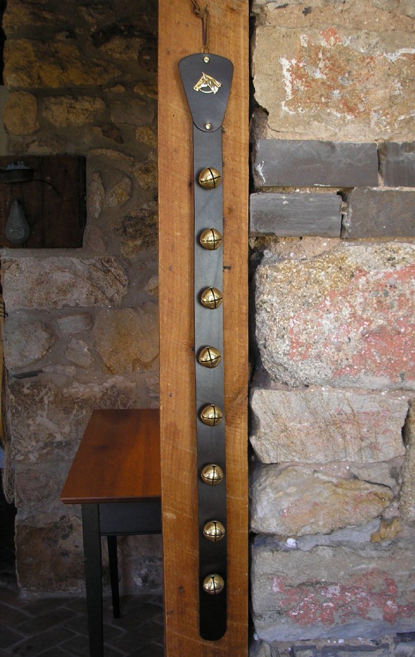 Sleigh Bell Strap Horse Head w/Bridle 1344 - Jingle Bells - Royden Leather